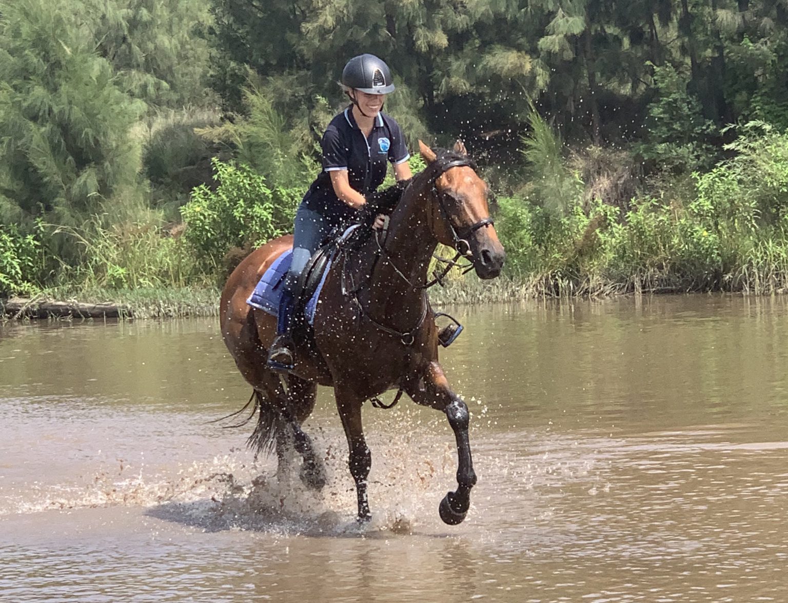 Little Sister Blooms Into Elite Rider